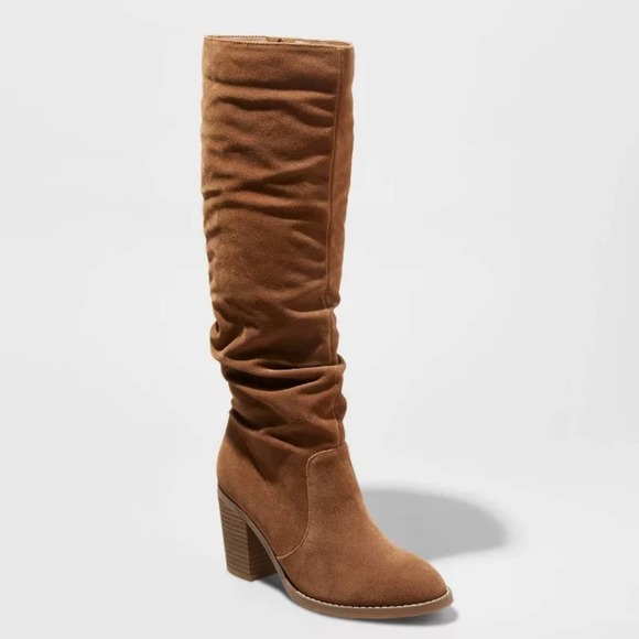 Universal Thread | Shoes | Universal Threadlainee Heeled Scrunch Cognac ...